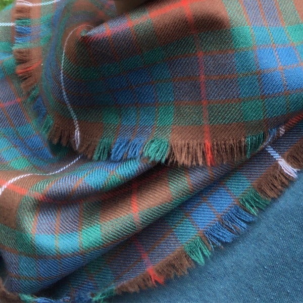 Ancient Hunting Fraser Tartan Outlandish Cowl Wrap Scarf. Gift Made in ...