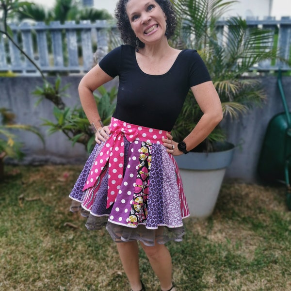 Scrappy Apron Tutorial and Pattern PDF, to Make With Scraps or Fat ...