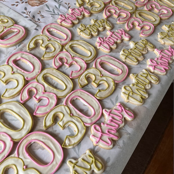 40 Forty Cookie Cutter and Fondant Cutter and Clay Cutter - Etsy