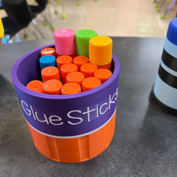 The Glue Stick Bucket for Teachers, Made in the USA! - Etsy