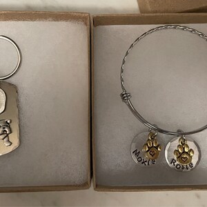 German Shorthaired Pointer Memorial Keychain GSP Key Chain | Etsy