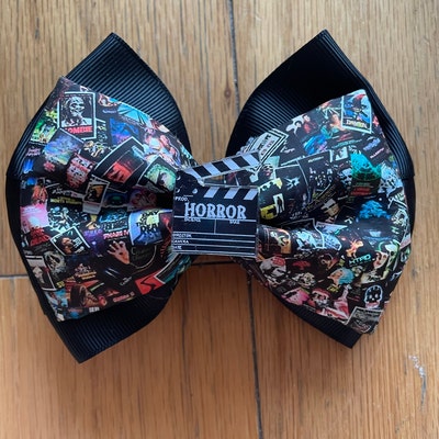 Horror Film Bow - Etsy