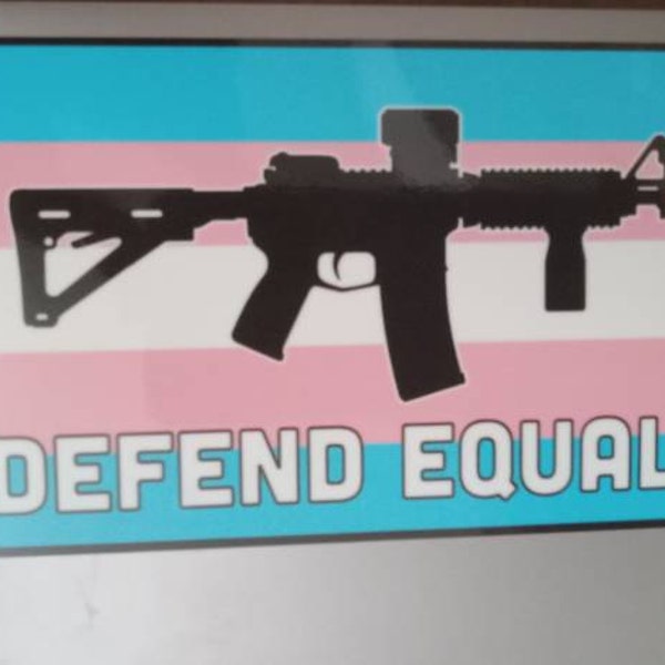 Gun Rights ARE Minority Rights Flag Decal/sticker Color - Etsy