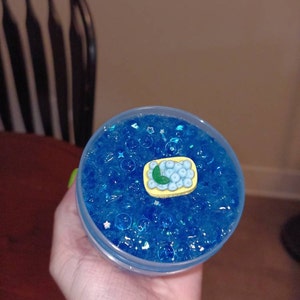 Alien Goo Neon Green Clear Slime Greet Apple Scented Great for Pops and ...