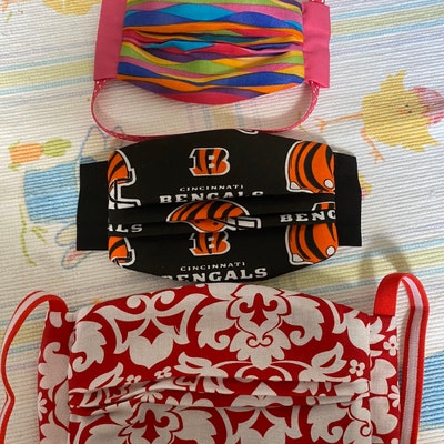 4 SIZES in the Hoop Face Mask Digital Machine Embroidery Design ...