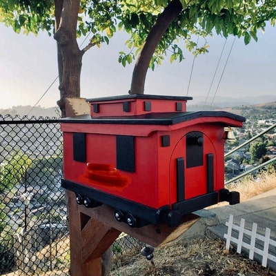 Caboose Mailbox - Etsy