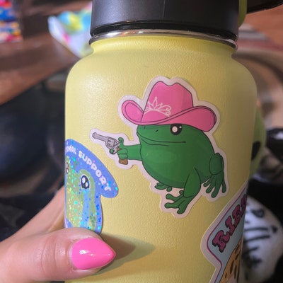Cowboy Frog Enamel Pin - Etsy