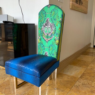 4pc Set Clear Acrylic Lucite Furniture Legs for Bench Coffee Table ...