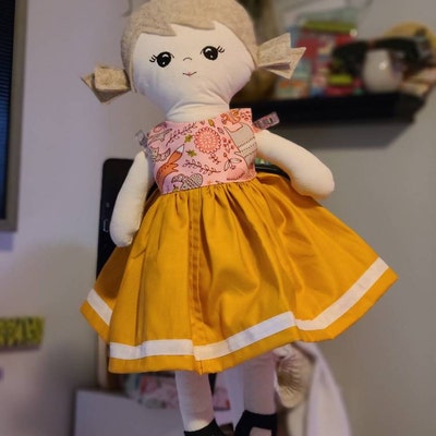Tilly, Rag Doll Pattern, Rag Doll Pdf Pattern, Doll Clothes Pattern ...