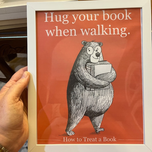 How to Treat a Book (8.5 X 11 Digital Download) - Etsy