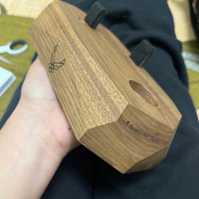 Wooden Magsafe iPhone Wall Mount for iPhone 14, iPhone 13, iPhone 12 ...