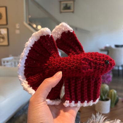 Betta Fish Crochet Amigurumi Pattern - Etsy