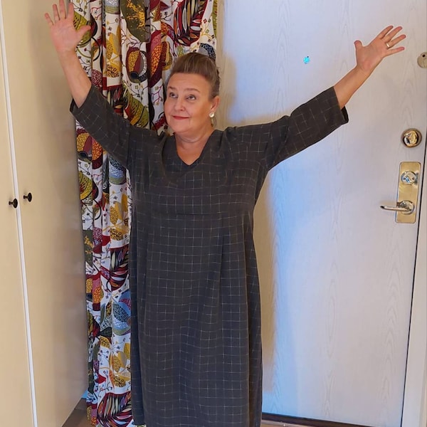 ADELINE A-line Pocket Sewing Pattern With Belt and Upcycle & 4 Hack ...