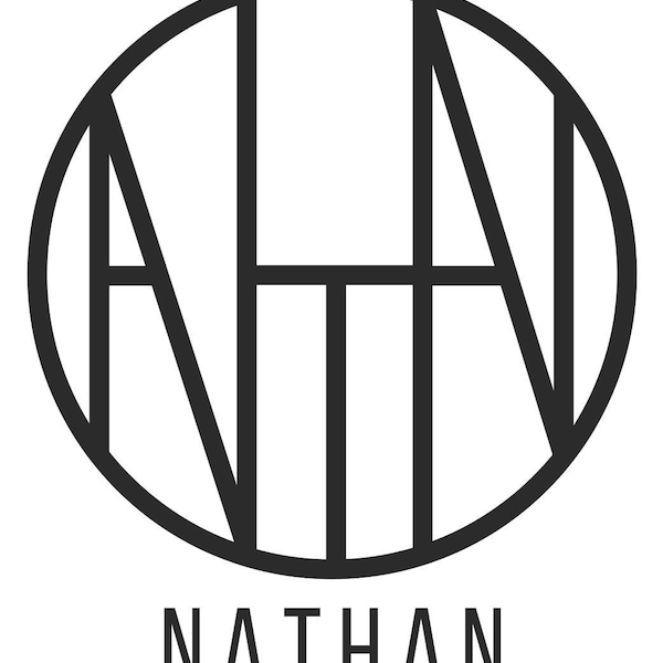 Custom Name Logo Design, Minimalist Logo, Name Logo SVG, Personalized ...