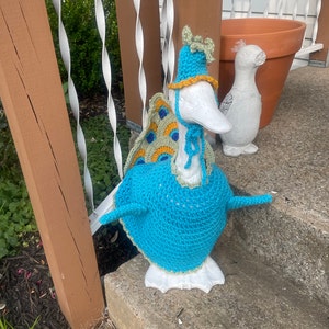 Queen Elizabeth England Goose Geese Outfit Crochet Lawn Geese - Etsy