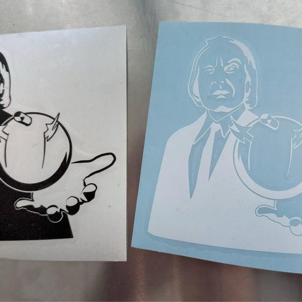 Frankenstein Monster Vinyl Decal - Etsy