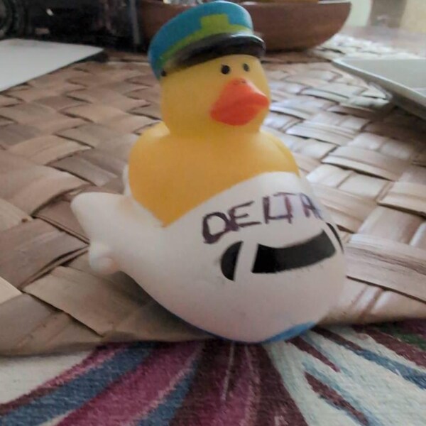 All Red Rubber Duck Cruise Ducks Kids Bath Toys Stress Relief Debugging ...