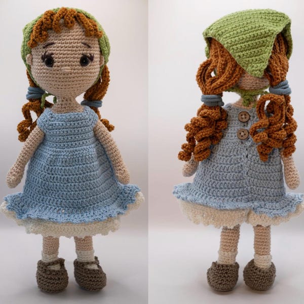 Lara Doll Amigurumi Crochet Pattern for Beginners (PDF Pattern) - Etsy