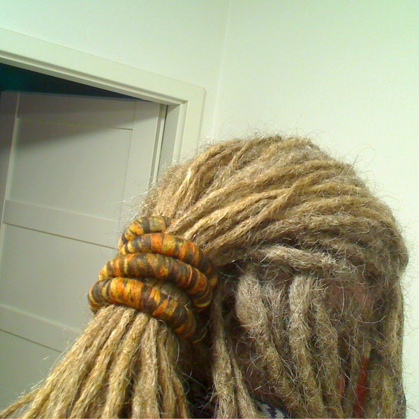 Earth Tones Earthy Loc Tie Dreadlock Accessories Bendable Loc Hair Tie ...