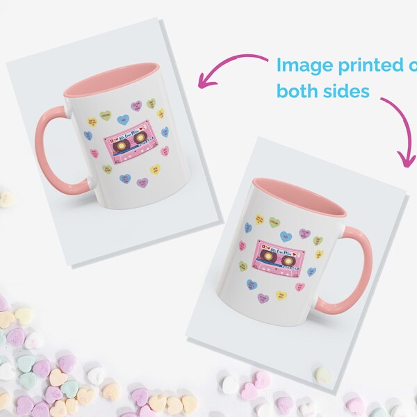 MOCKUP - 2 Image White Onesie Valentine Mockup Flat Lay Bundle - Hearts ...