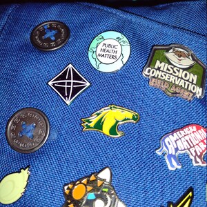 Blood Slide Microscope Enamel Pin / Hematology Pathology / | Etsy