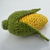 CORN Crochet Pattern Amigurumi Corn on the Cob Pattern. Crochet Vegetables Patterns. Crochet ...