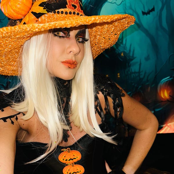 Starry Night Cowl Hood, Colorful Witchy Hoodie, Traveler Witches ...