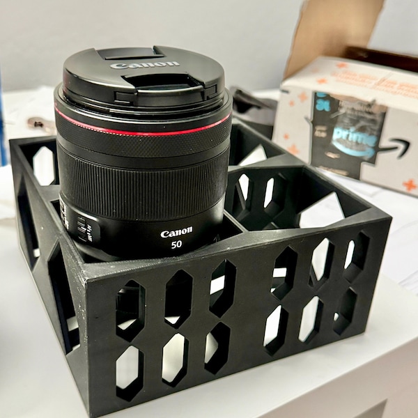 The 2x2 Camera Lens Shelf, Photography Organizer. Available in Small ...