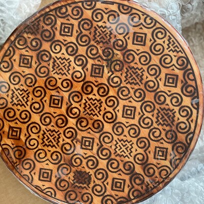 18 Inch Side Table Hmong Design - Etsy