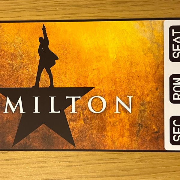 Printable Phantom of the Opera Musical Theatre Ticket Personalized Gift Reveal Editable West End ...