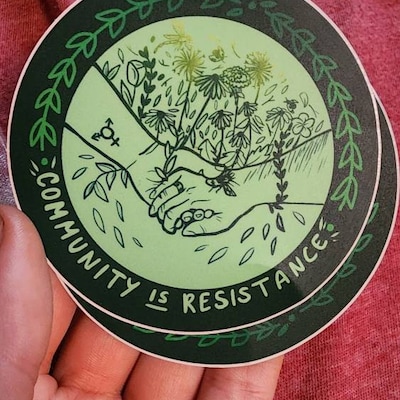 Community is Resistance T Shirt - Etsy