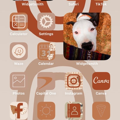 IOS14 App Icons, Boho App Icons, App Covers, Icons Bundle, IOS14 App ...