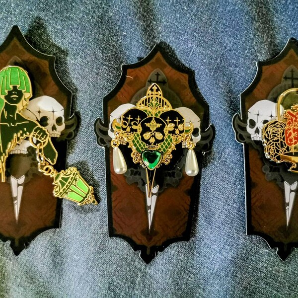 Gothic Mystery Box - Enamel Pins Gatcha Blind Box B Grade - Etsy