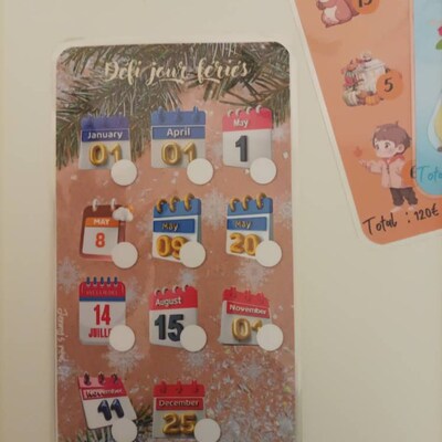 Défi Emoji Arc en ciel 12 mois d'épargne ludique - Etsy France