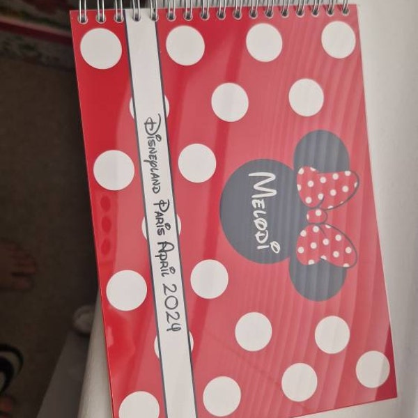 Minnie Mouse Personalised Autograph Book - Etsy