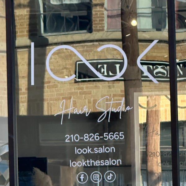 Custom Store Hours Decal - Business Door Sign for Hours of Operation ...