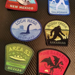 Kraken Dive Team Embroidered Patch Cryptozoology Paranormal - Etsy