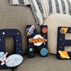 Outer Space Numbers Outer Space Birthday Decor Astronaut - Etsy