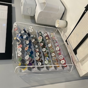 Dust Cover for 120 Spool Wall Thread Rack 28 X 17 - Etsy