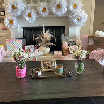 Giant Tissue Paper Daisies Set of 9 Paper Flowers for - Etsy