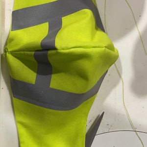 Four Size Face Mask Pattern and Instructions Large Medium Small X-small ...