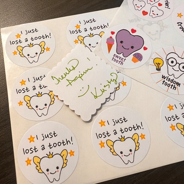 Set of 20 "toothy Envelopes" for Tooth Exchanges - Etsy