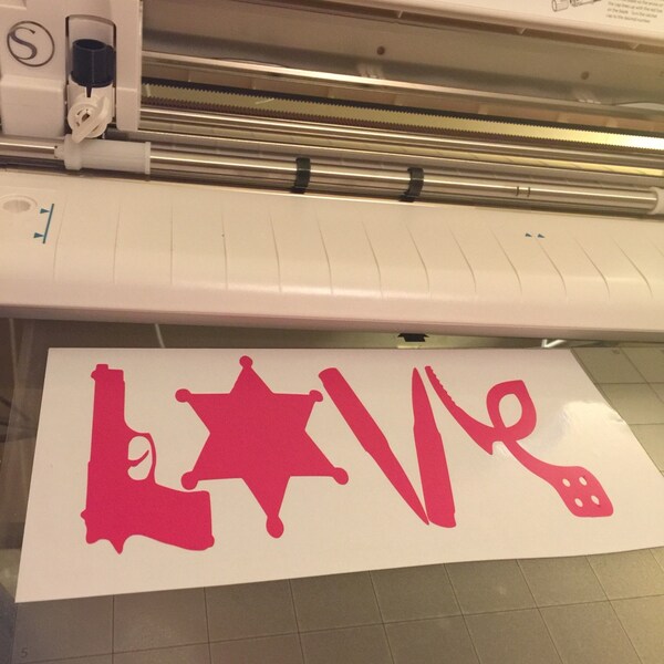 Sheriff Deputy Love SVG - Png - Fcm - Eps - Dxf - Ai - Cut File ...