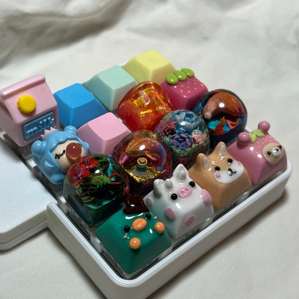 ZMK 16 Hotswap Mechanical Macropad -- (qmk/vial) Easily Programmable ...