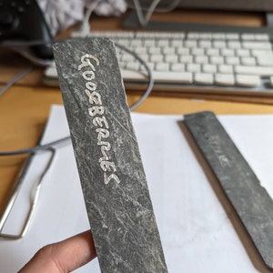Handmade Slate Markers / Labels Packs of 10. Any Order Can Be Made ...