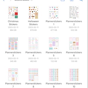 Student Digital Stickers 150 Stickers, Goodnotes File, Pre-cropped ...