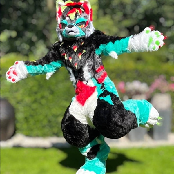 Protogen Head Custom Fursuit Head Personalized Furry Cospaly - Etsy