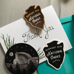 Yosemite Half Dome Patch 3 Circle Iron on Explorer - Etsy