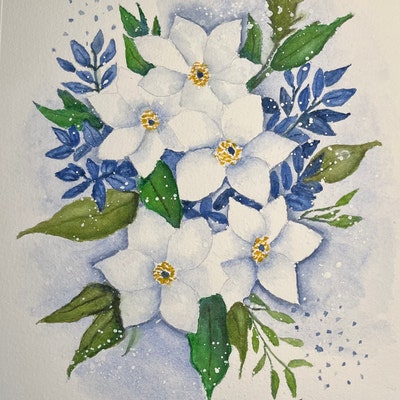 Daisy Flower Drawing Outline Digital Download Printable Traceable ...