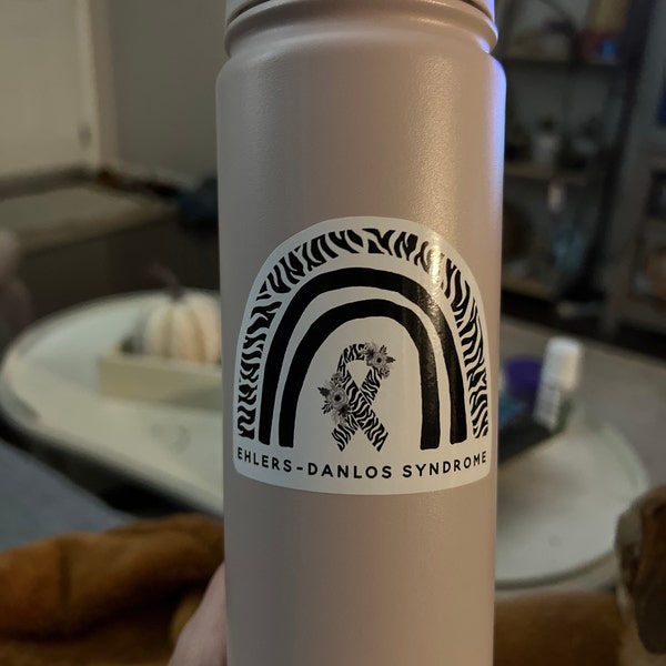 Rainbow EDS Sticker, Ehlers-danlos Syndrome Stickers, EDS Awareness ...